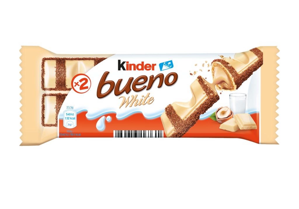 Kinder Bueno White 39g /30 ks/ - AKORD distribučná s.r.o. www ...